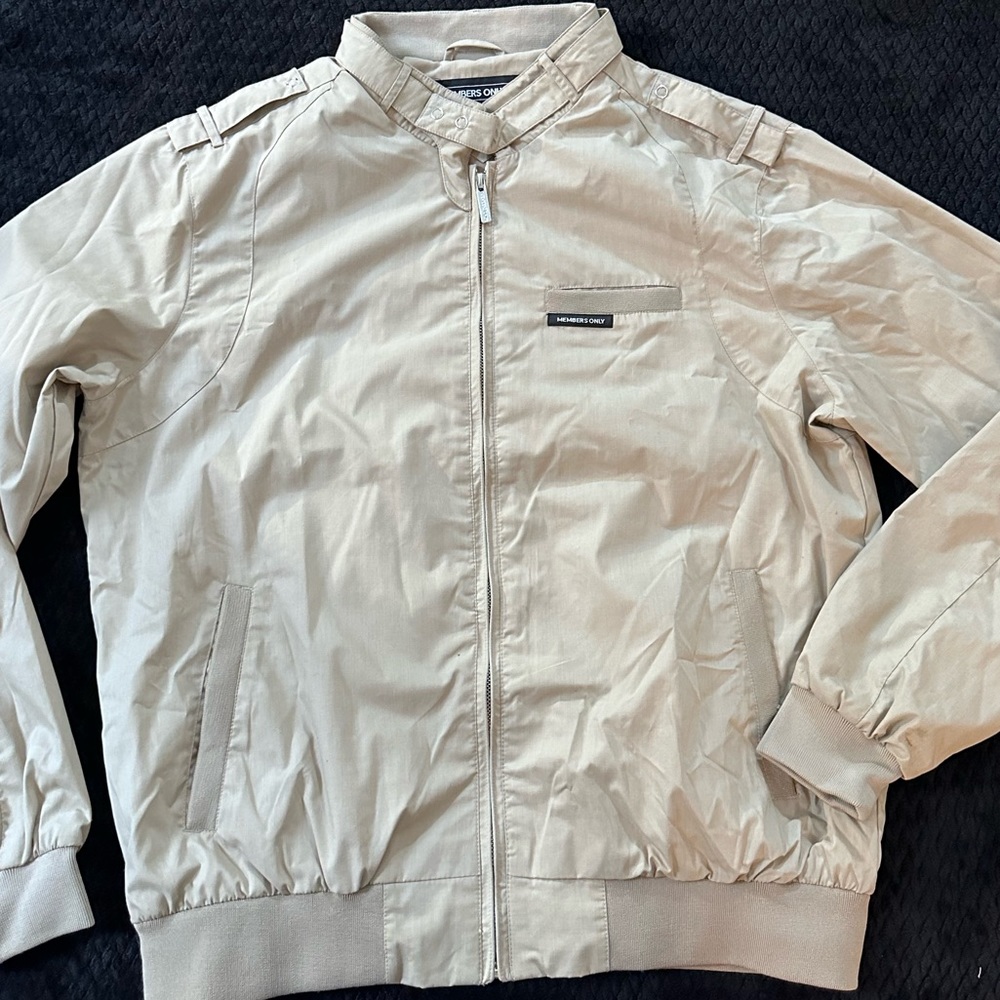 Members Only Classic Iconic Racing Jacket | Large - Gem